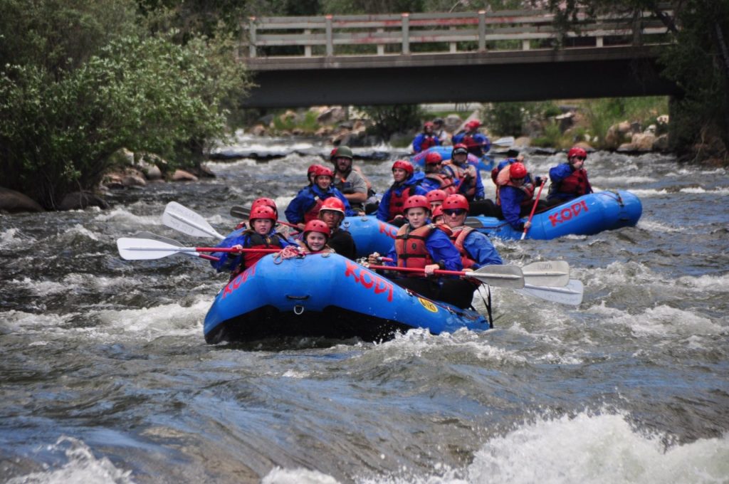 White Water Rafting For Kids | Class II & III | KODI Rafting