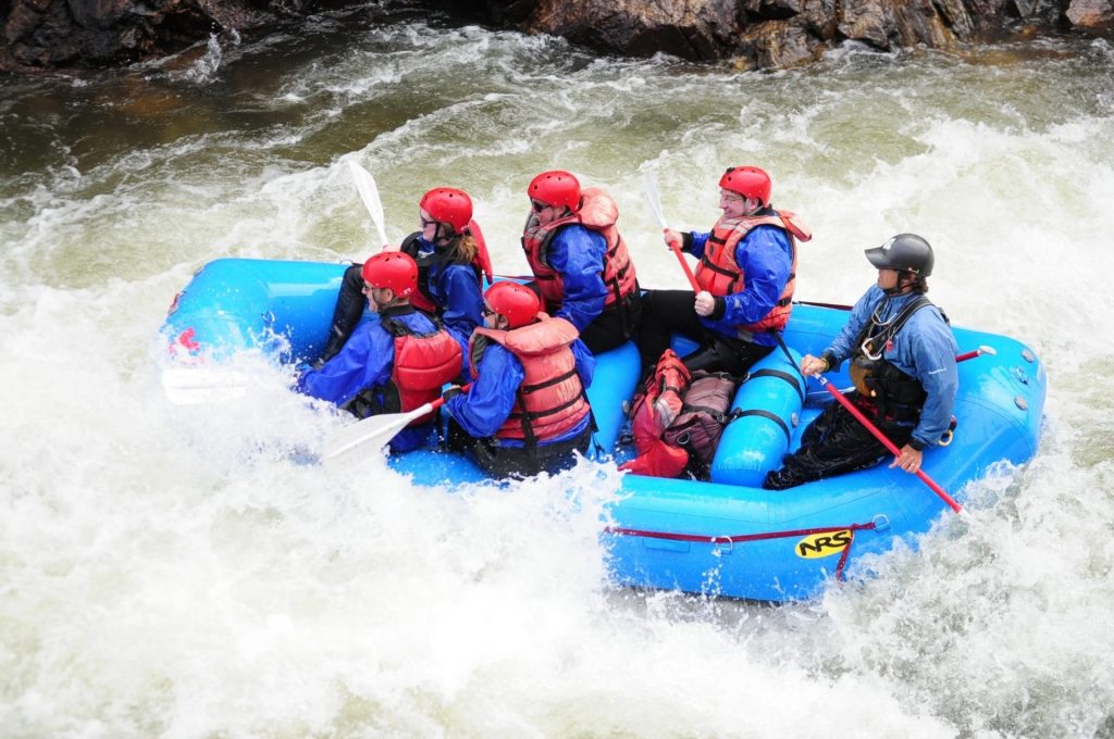 Enjoy Clear Creek Half Day Intermediate Rafting Trip