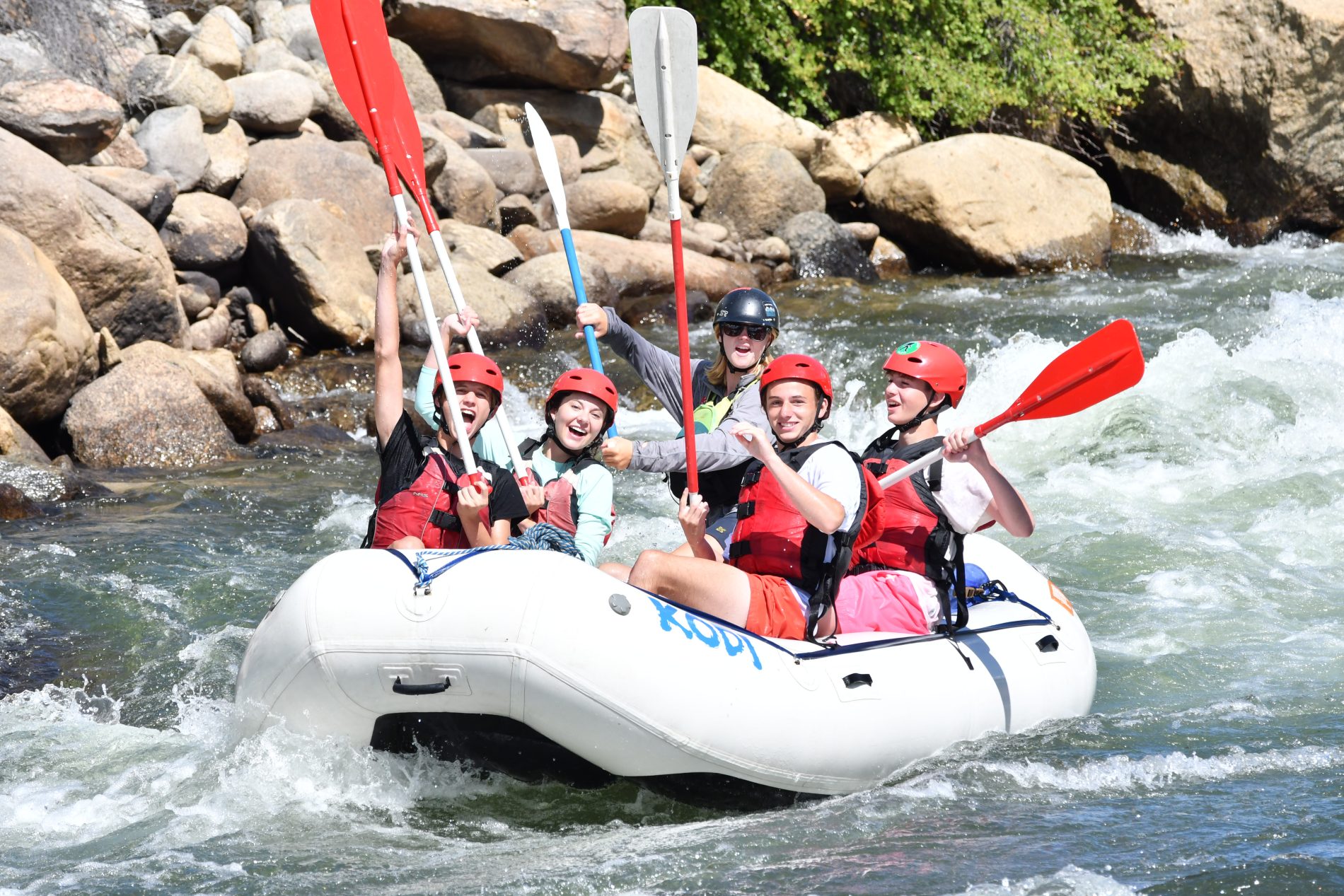 Clear Creek Rafting Trips | All Skill Levels | KODI Rafting